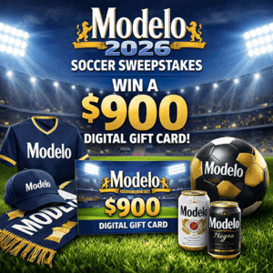Modelo 2026 Soccer Sweepstakes - Hunt4Freebies