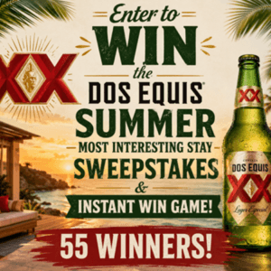 Dos Equis Summer Most Interesting Stay Sweepstakes & Instant Win Game ...