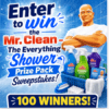 Mr. Clean – The Everything Shower Prize Pack Sweepstakes (100 WINNERS ...
