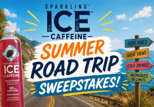 Sparkling Ice Caffeine “Summer Road Trip” Sweepstakes - Hunt4Freebies